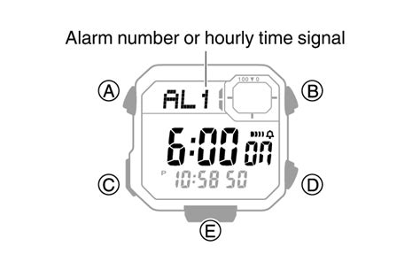 Turning Off An Alarm Or The Hourly Time Signal Module No 3564 Support CASIO