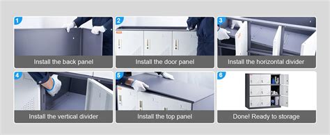 Vevor Metal Locker For Employees 9 Doors Storage Cabinet With Card