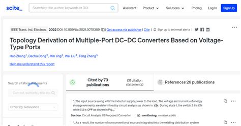 Topology Derivation Of Multiple Port Dc Dc Converters Based On Voltage Type Ports