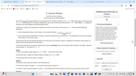 Day 196 Of Doing Codeforces Everyday Until I Reach Expert Youtube