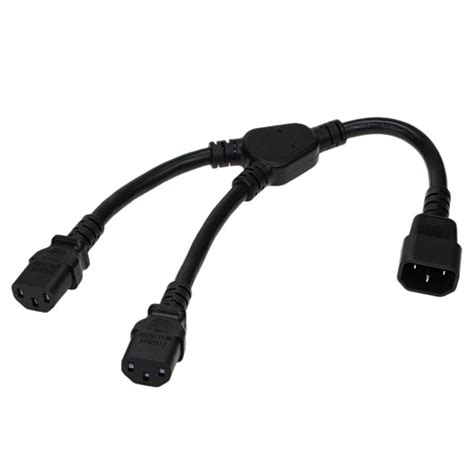 14 Awg C14 To C13 X2 Computer Power Extension Splitter Cord A Wide Range Of Tested And Trusted