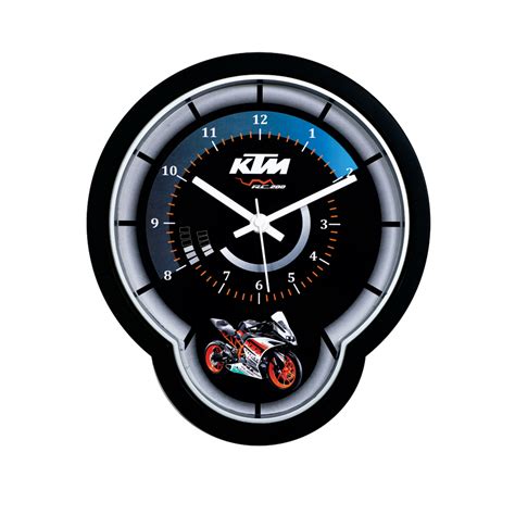 Unique Shape Black Wall Clock Dyna Plast India