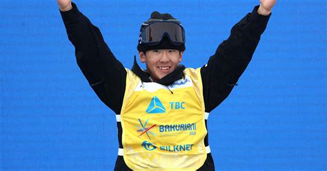 Lee Chae Woon 16 Wins South Koreas First Snowboard Halfpipe At The 2023 Snowboard World