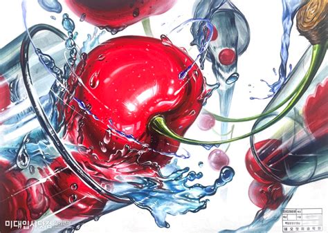 기초디자인 고2 기초디자인 숙명여대동덕여대서울여대 분당 네오캣 미술학원 미술학원 작품갤러리 실기연재