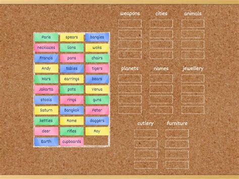 Classification Group Sort