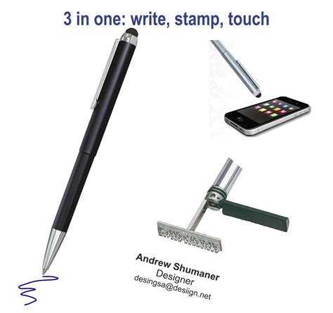 Stamp Writer Exclusive Pen Stamp With Custom Personalized Self Inking