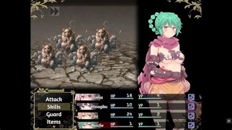 Explorers Of The Abyss Rpg Hentai Game Ep Rosche Got Her Nipple Slip From Torn Clothes