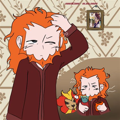 Lysandre Pyroar And Pyroar Pokemon And 1 More Drawn By 2003core