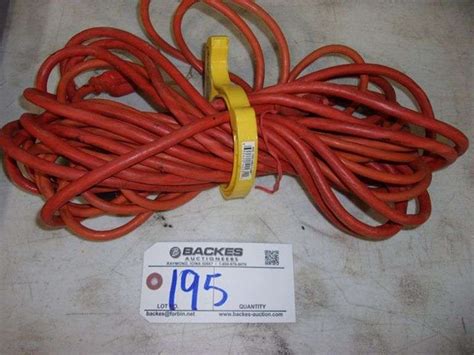 Drop Cord Backes Commercial Auctioneers