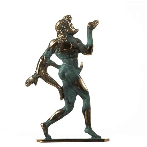 Satyr Pan Faun Hand Made Solid Bronze Erotic Sculpture Figurine Penis Statue Satyr 67 Etsy