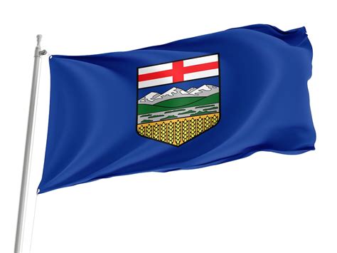 Flag Of Alberta Unique Design Print Flags For Indoor And Outdoor Use