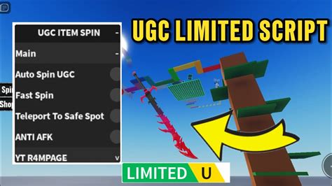 LIMITED UGC FREE UGC ITEM SPIN SCRIPT AUTO SPIN FAST SPIN MORE YouTube