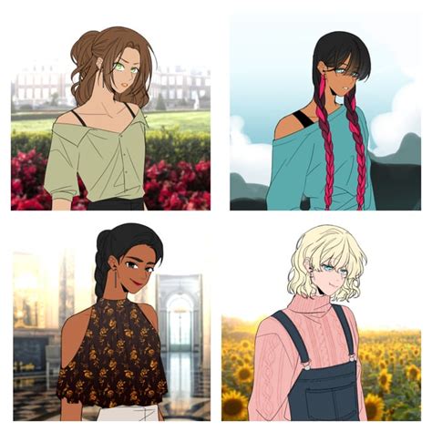 4 Ocs 1 Template R Picrew