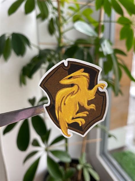 Hufflepuff Harry Potter Hogwarts Legacy Stickers Etsy Harry