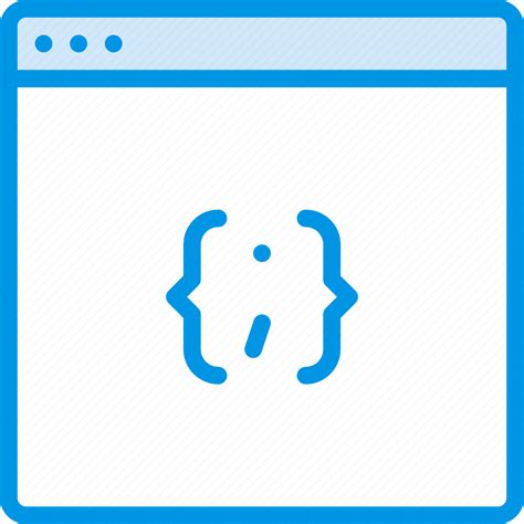 Brackets Code Coding Development Programming Icon Download On