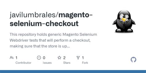 GitHub Javilumbrales Magento Selenium Checkout This Repository Holds