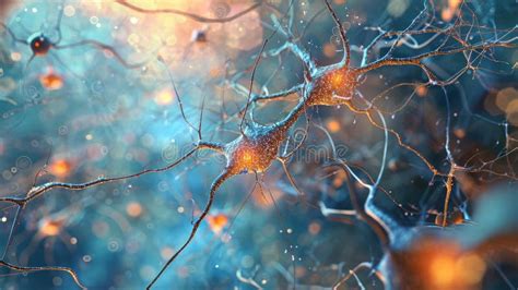 Illustration Neural Network Development Stock Image Image Of