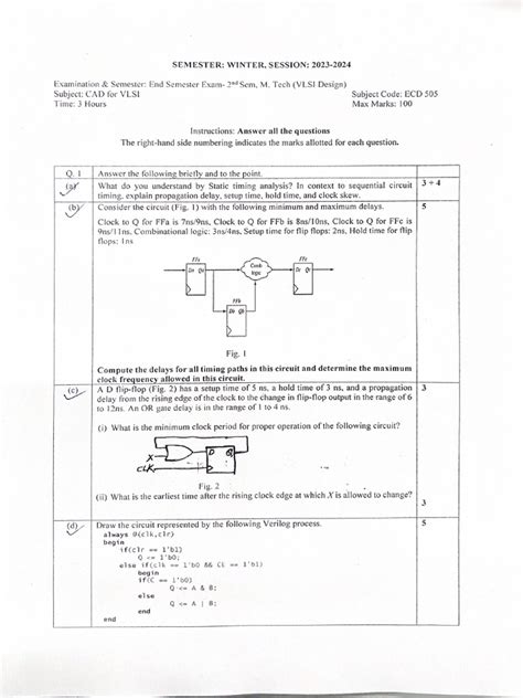 Verilog Questions With Solutions Pdf