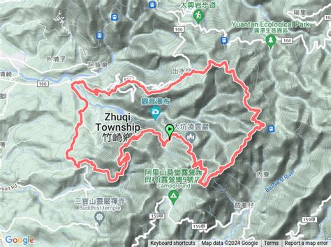 竹崎十四連峰O型 健行筆記