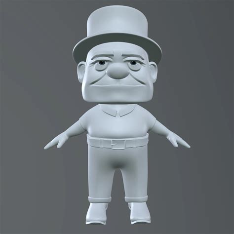 Artstation Stylized Grandpa