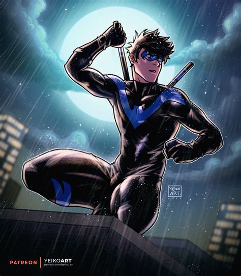Nightwing Dc Comics And More Drawn By Yeiko Art Danbooru
