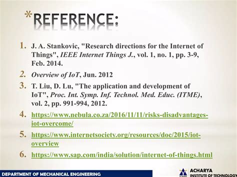 Internet Of Things IOT Presentation PPT PPTX