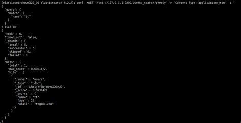 如何通过curl方式进行elasticsearch增删改查 51ctocom
