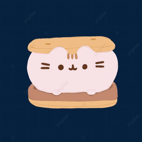 비스킷 그림에 귀여운 고양이 페인트 고양이 먹이 고양이비스킷 Png 일러스트 및 Psd 이미지 무료 다운로드 Pngtree