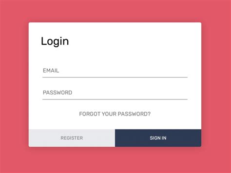 Login Page In Html With Css Code Sample Simple To Difficult Codehim