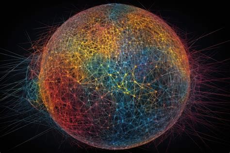 Premium Ai Image Web Of Interconnected Data Reveals Complexity Of Big Data Generative Ia