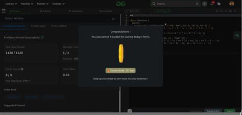 Dsa 100daysofcode Geeksforgeeks Leetcode Codingjourney Raushan