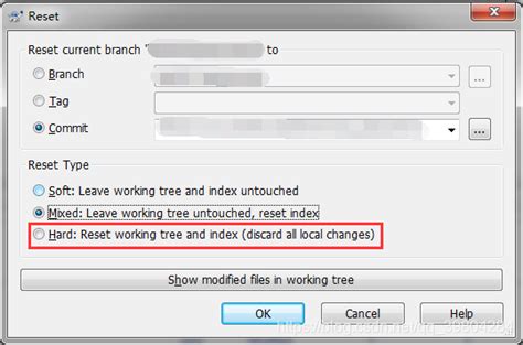 Tortoisegit如何退回原来的版本及回退远端tortoisegit回退远程 Csdn博客