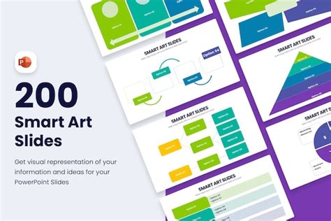 Smart Art Powerpoint Templates Infographics Easy To Edit Etsy