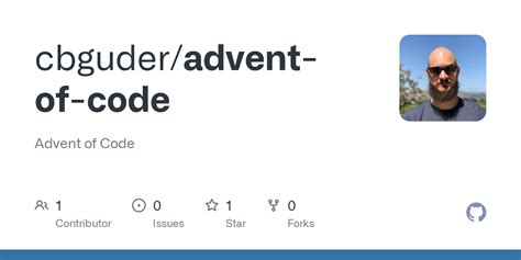 Github Cbguderadvent Of Code Advent Of Code