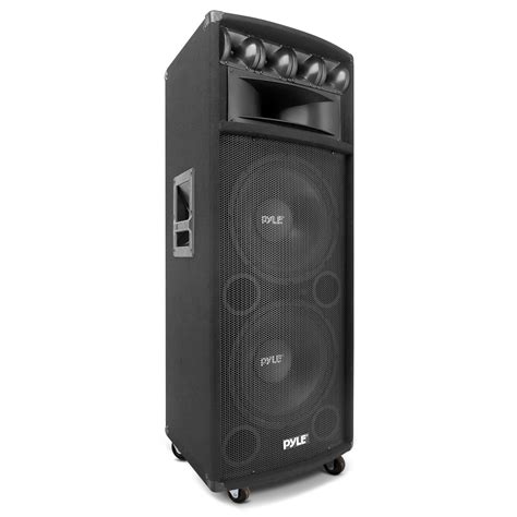 Pyle Portable Cabinet Pa Speaker System 1600 Watt Outdoor Stereo