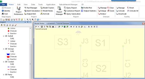 Infoswmm Sa For The Epa Swmm5 Tutorial Swmm5 Icm Swmm Icm Infoworks