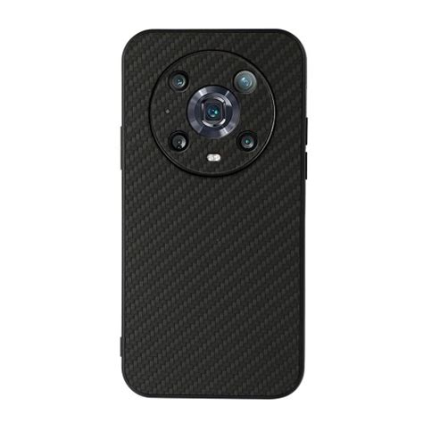 For Honor Magic Pro Accurate Hole Carbon Fiber Texture Pu Phone Case Black Alexnld Com