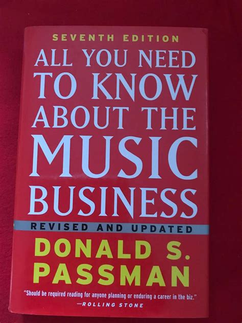 Music All You Need To Know About The Music Business Revised And