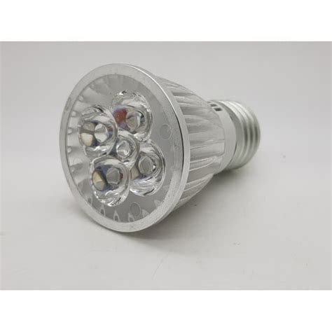 Jual Lampu Sorot Led Halogen Spotlight Led W Putih K Fitting E Putih Shopee