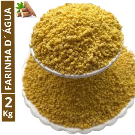 Farinha D Gua Do Maranh O Kg Grosa Pura Amarela Original Puba Ou Bupada Shopee Brasil
