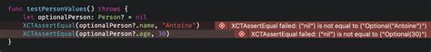 How To Test Optionals In Swift With Xctest Swiftlee