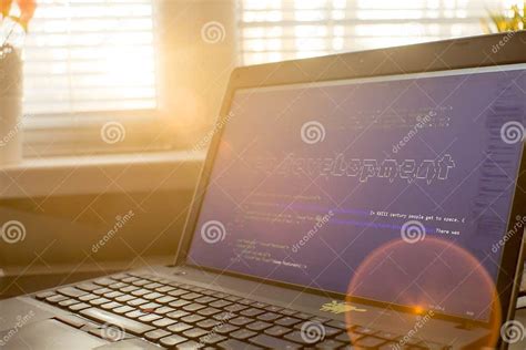 Web Development Phrase Ascii Art Inside Html Code Web Developer