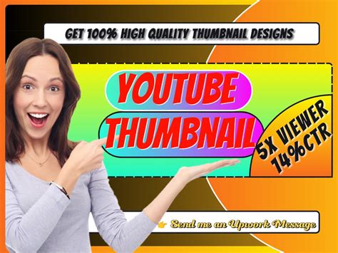 100 High Quality Thumbnail Designs Upwork