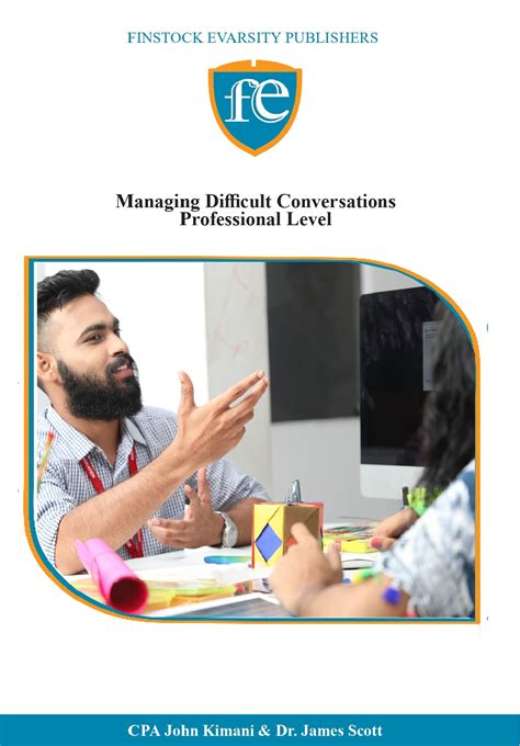 Managing Difficult Conversations Professional Level Finstock Evarsity Resources
