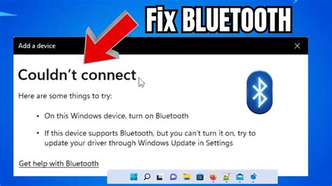 FIX Bluetooth Couldn T Connect Error On Windows 11 Bluetooth On Off