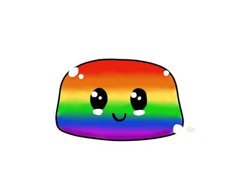 Rainbow Blob By Sarcasmisbetter On Deviantart