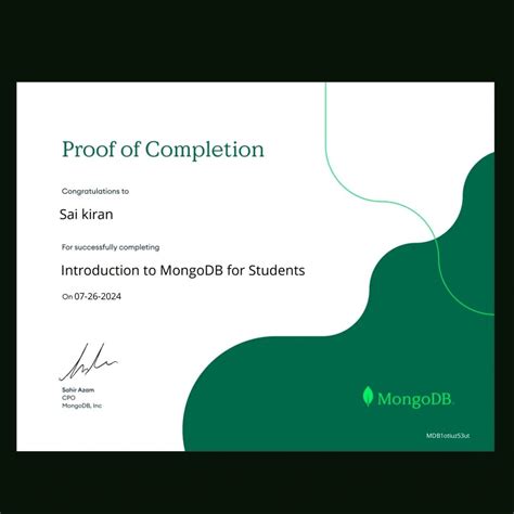 Saikiran M A On Linkedin Mongodb Nosql Kaggle Continuouslearning