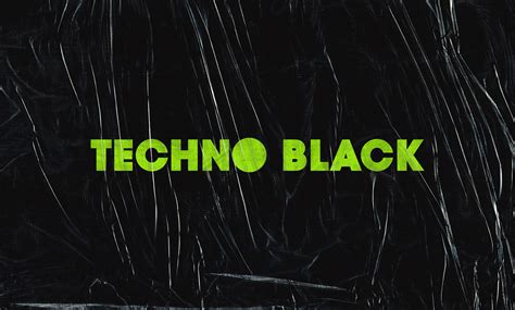 Techno Black Behance