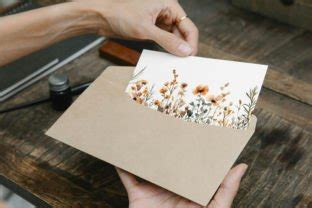 Rustic Wildflower Seamless Border Graphic By OctagoisDesigns Creative Fabrica