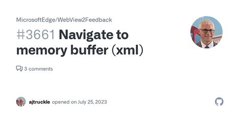 Navigate To Memory Buffer Xml Issue 3661 MicrosoftEdge